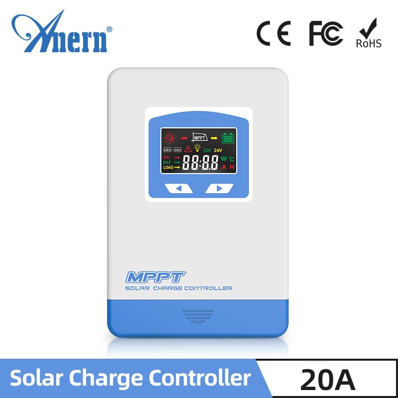Anern MPPT Solar Charging Controller 20A 60V/20A Photovoltai - TikTok ...