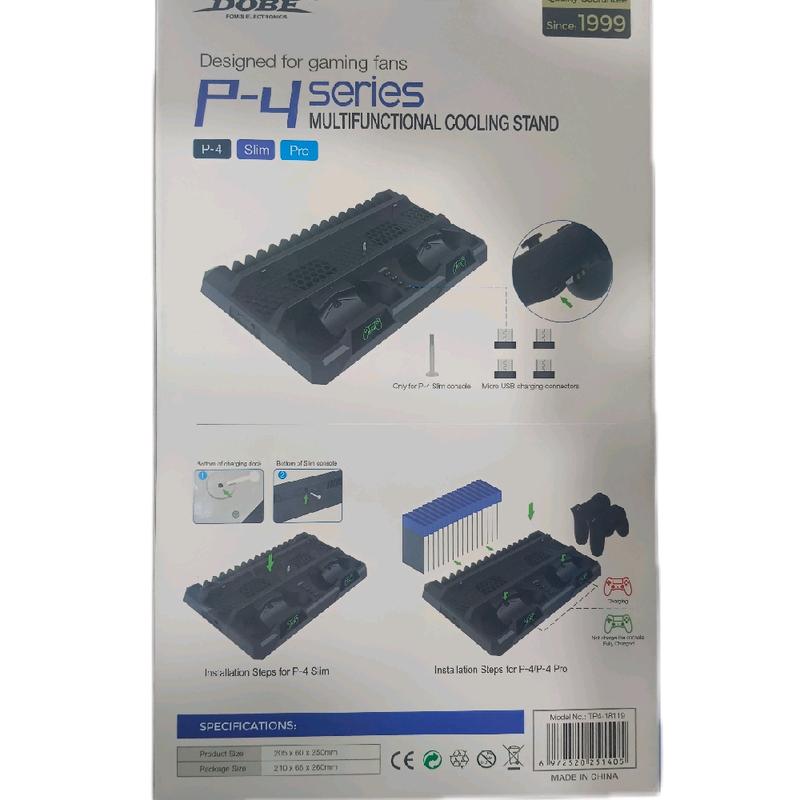 multi functional cooling stand for ps4 fat slim pro semua jenis ps4 ...