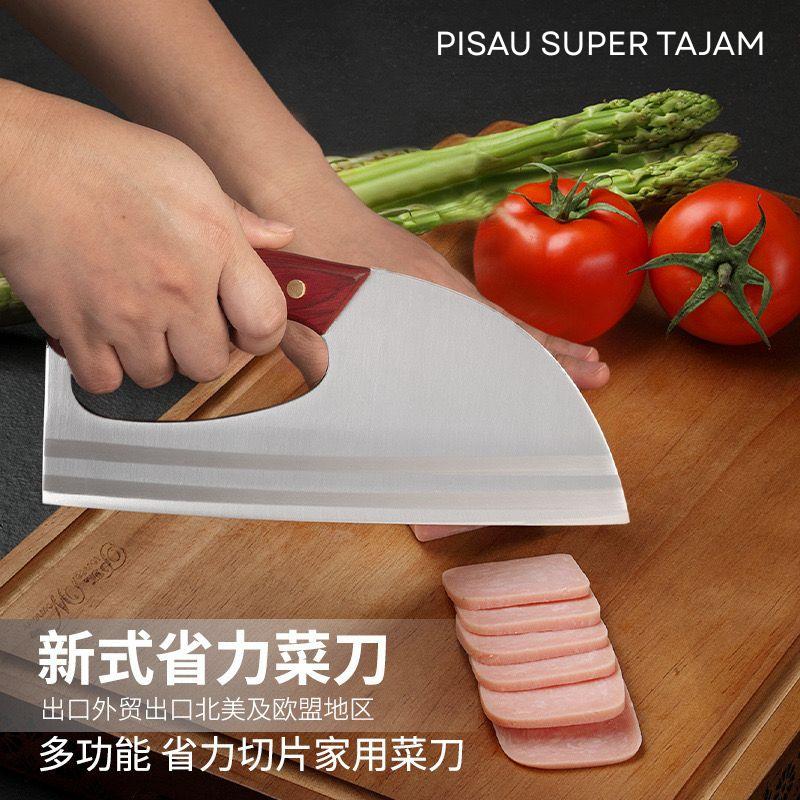 [Kualitas Premium] Pisau Daging Tulang Jumbo Tebal Stainless Steel ...