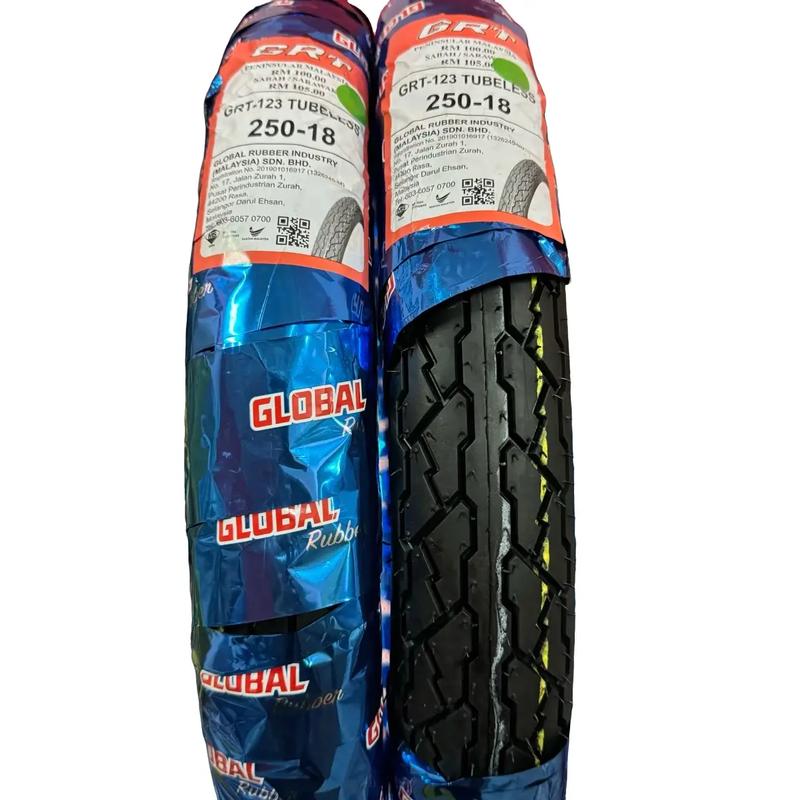 Tayar Grt - Grt 123 Bunga Sotong 250-18 / 250x18 Tubeless (TL) - TikTok ...