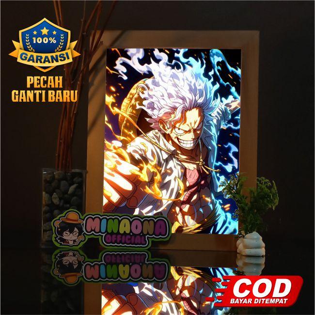 LAMPU HIAS BOX 3D - Minimalis Hisan Meja dengan Efek Cahaya hingga ...