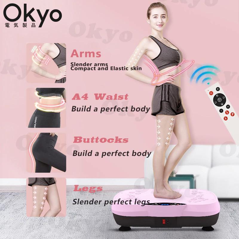 Vibration Platform Machine Burning Lazy Weight Loss Shaking Workout ...