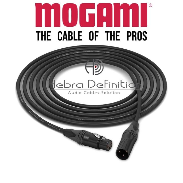 Jual MOGAMI GOLD STUDIO MICROPHONE XLR CABLE - Female Angled, 6 Feet ...