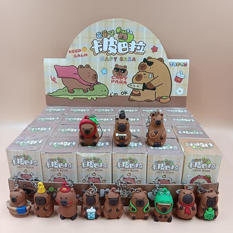 Blind Box Fuggler Capy Bara Gantungan Kunci Tas Mini Karakter Lucu Anak ...