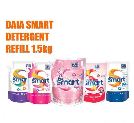 CHEAPEST IN TOWN !!! DAIA SMART SOFTERGENT 1.5KG / SAKURA BLOOM ...