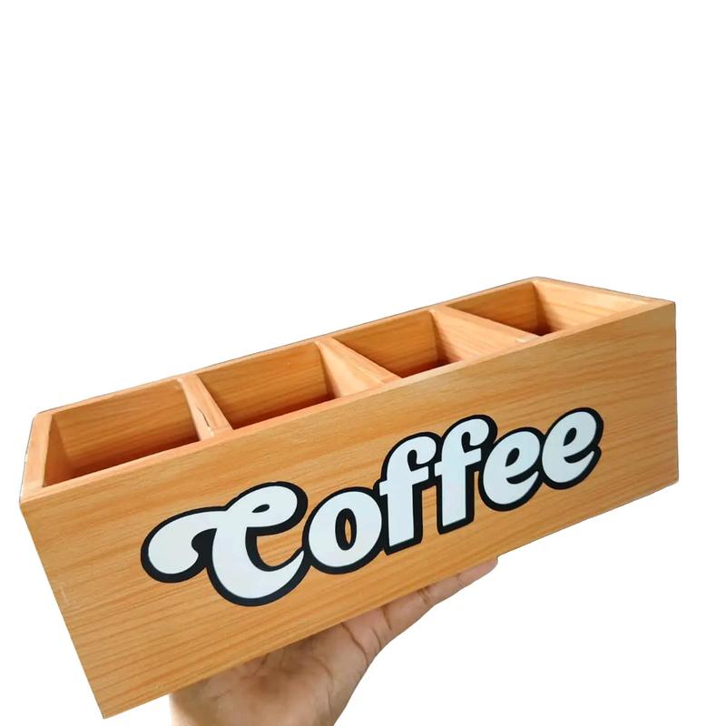 RAK TEMPAT KOPI SACHET SEKAT 4 KOTAK Penyimpanan - Shop | Tokopedia