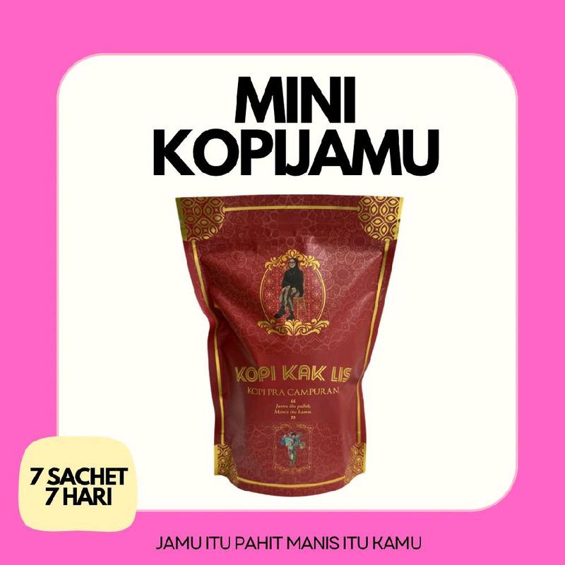 Kopi Jamu Kak Lis Pra Campuran 3 in 1 - Coffee - TikTok Shop Malaysia