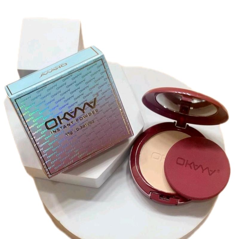 OKAYA ISTANT POWDER NEW 11g Bedak Compact Makeup - TikTok Shop Malaysia