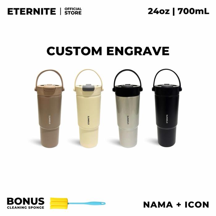 Promo [ENGRAVE] ETERNITE MINI Submar 24oz [24hours Cold | 24hours Hot ...