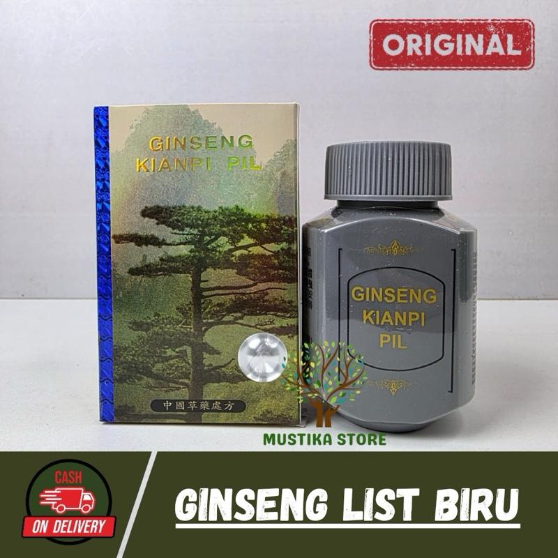 Ginseng Kianpi List Biru Original - Suplement Nafsu Makan 60 Kapsul ...