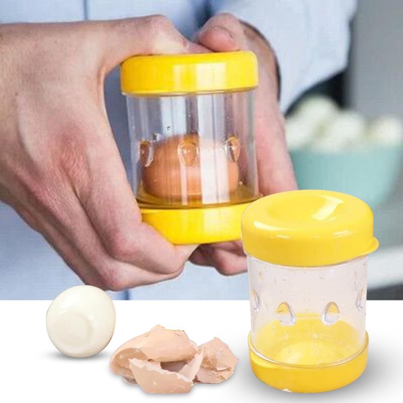 Pengupas telur masak, pemisah telur, penghilang kulit telur malas ...