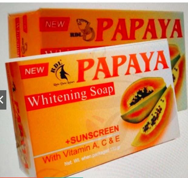RDL Papaya whitening soap with vitamin A/C/EWholesale Rm3.99 - TikTok ...