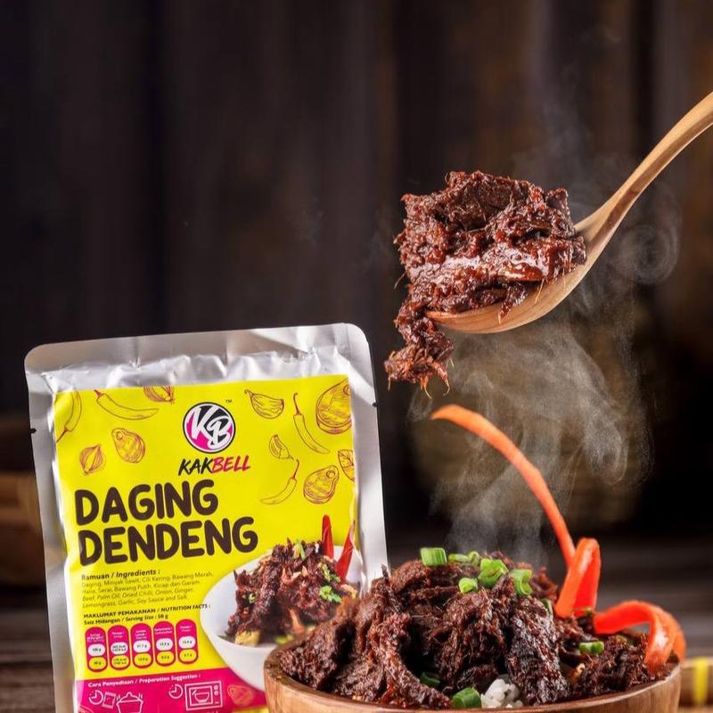 [FROZEN/SEJUKBEKU] DAGING DENDENG KAK BELL FOOD - TikTok Shop Malaysia
