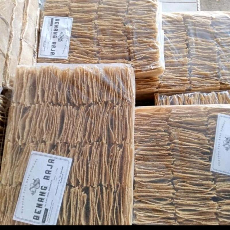 KERUPUK GENDAR / KERUPUK PULI / LEMPENG BENANG RAJA KEMASAN 500 - Shop ...