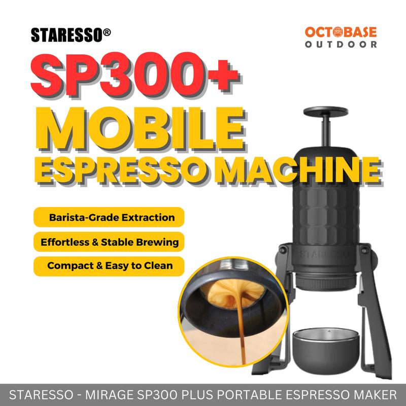 STARESSO - SP300+ MIRAGE PORTABLE MOBILE COFFEE ESPRESSO MAKER - TikTok ...