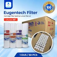 Promo Sedimen EUGENTECH 10 Inch Cartridge Filter Air RO Rumah Tangga ...