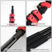 Jual 24ft water fed pole window cleaning system solar panel washing ...