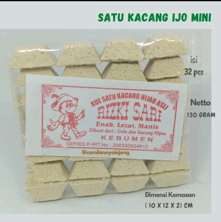 Kue Satu Satru Kacang Hijau Ijo Inti Sari Jajanan Tradisional - Shop ...