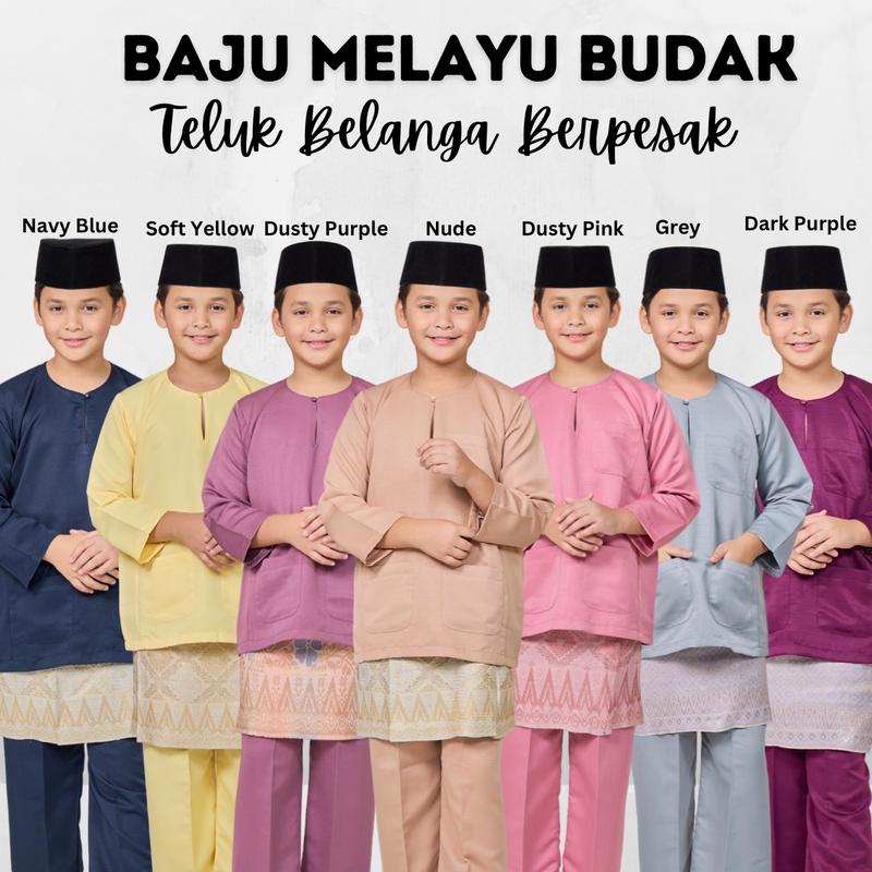 Baju Melayu Budak Teluk Belanga Batch 2.0 - TikTok Shop Malaysia