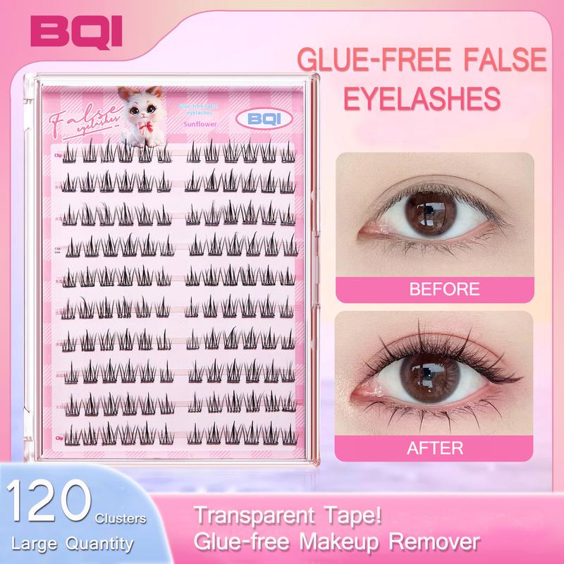 BQI 100-120 Cluster self-adhesive New Upgraded Softer Lashes - TikTok ...