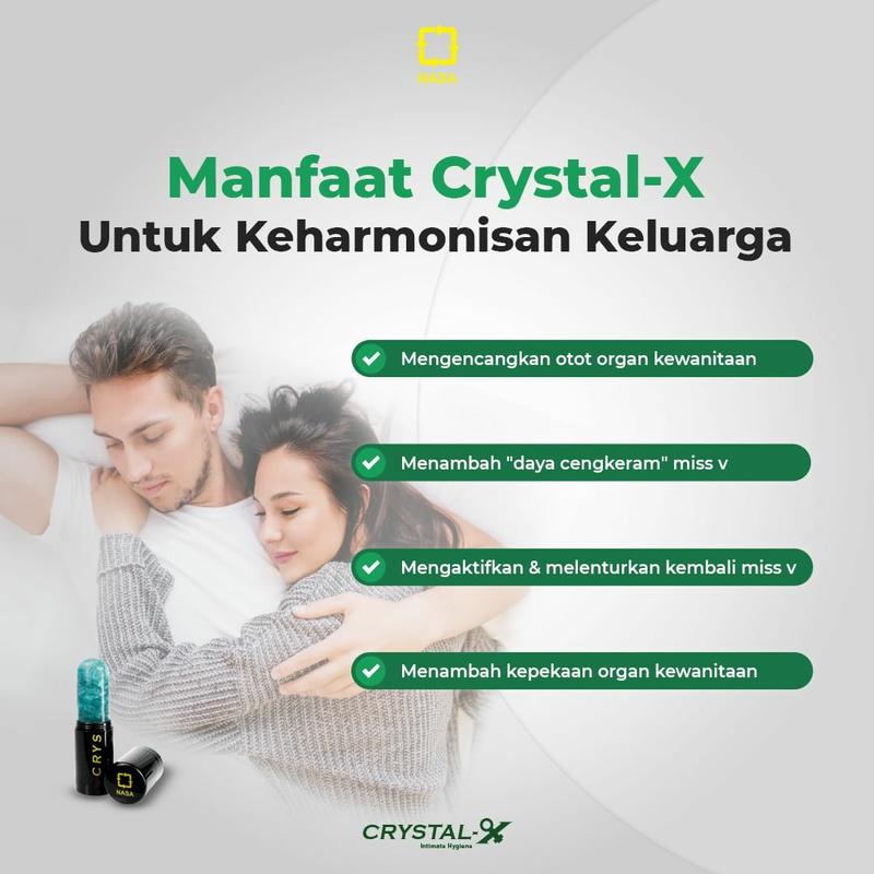 CRYSTAL X NASA INTIMATE HYGIENE 100% Original Ncx Nasa Cristal X ...
