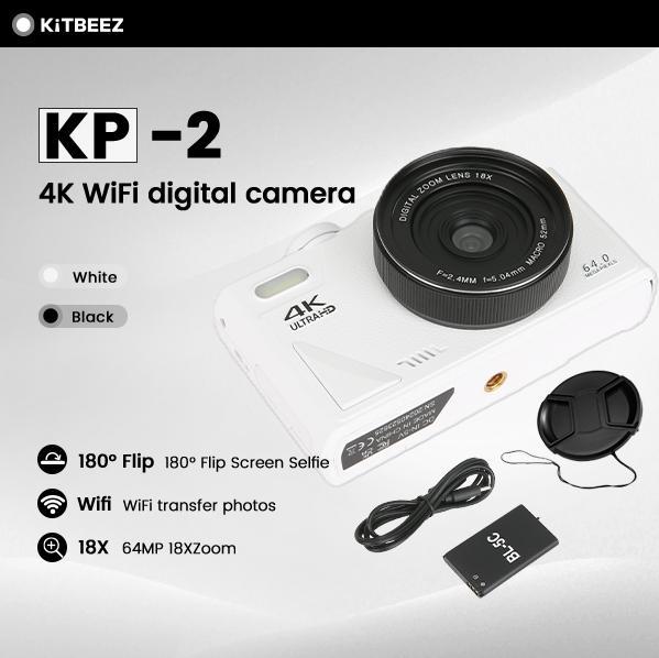 Kamera Digital WiFi, Resolusi 4K, Kamera 64MP, Zum 18X, Bali - TikTok ...