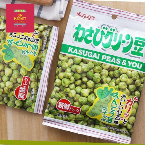 Japan Kasugai Roasted Green Mame (Green Peas) (Wasabi Peas) (Original ...