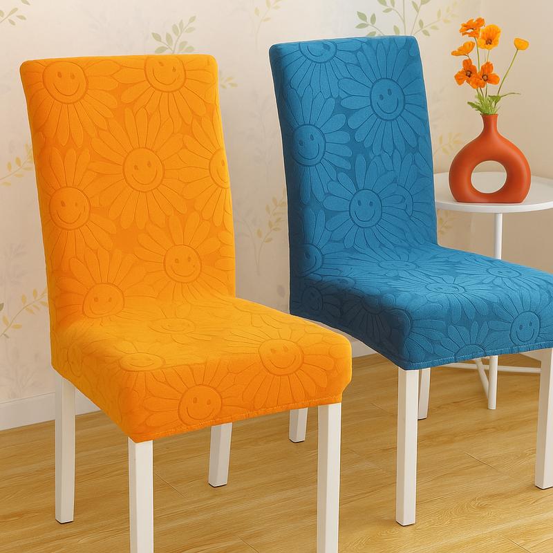 【Penghantaran 2 Hari】Reka Bentuk Bunga Kartun Sarung Kerusi Elastik ...