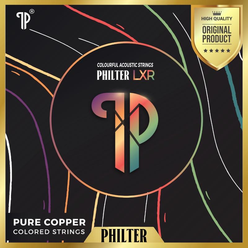 Senar Gitar Akustik String Warna Warni Philter LXR - Shop | Tokopedia