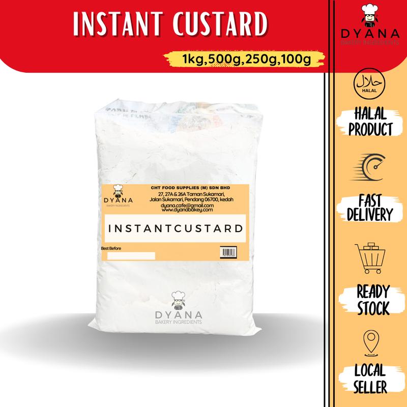 Instant Custard Powder 1kg / 500g / 250g / 100g - TikTok Shop Malaysia