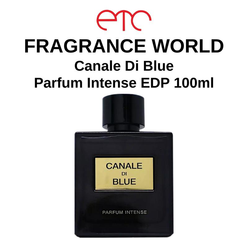 Parfum Pria Fragrance World Canale di Blue Parfum Intense ED - Shop ...