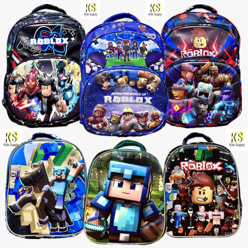 Tas Roblox Anak TK SD Ransel Sekolah Minecraft Roblok Anak Laki - Shop | Tokopedia