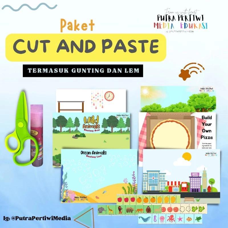 PAKET CUT AND PASTE (Menggunting & Menempel) - Shop | Tokopedia