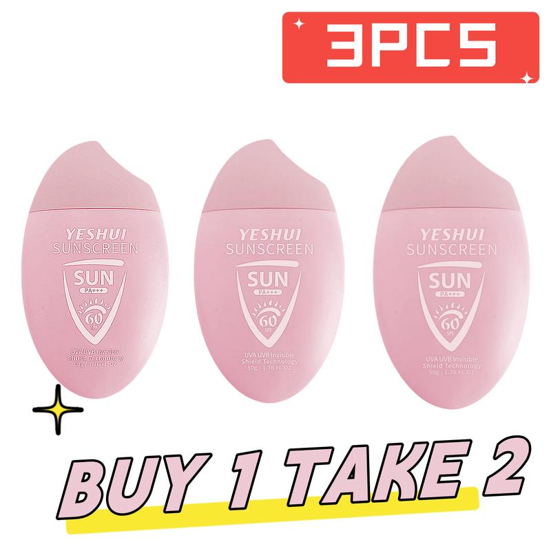 BUY 1 TAKE 2 YESHUI SPF60 Face Sunscreen 50g Sunblock Whitening ...