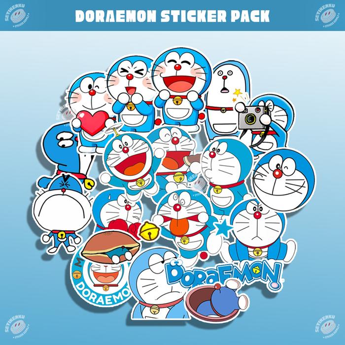 Jual 22pcs DORAEMON Sticker Pack | stiker doraemon vinyl tahan air ...