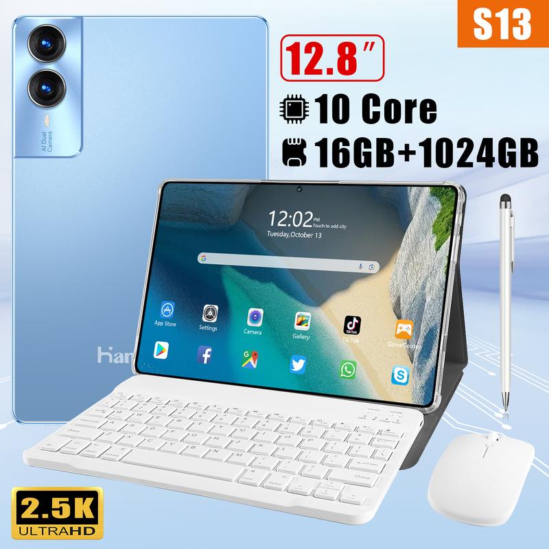 Bisa COD Tab S13 Tablet PC Baru Android murah 11.6inch 16GB+1TB Wifi 4G ...