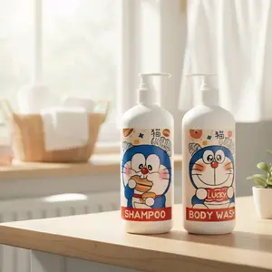 Botol pump 500ml lucu unik kuromi melody sunrio crayon shinchan sincan ...