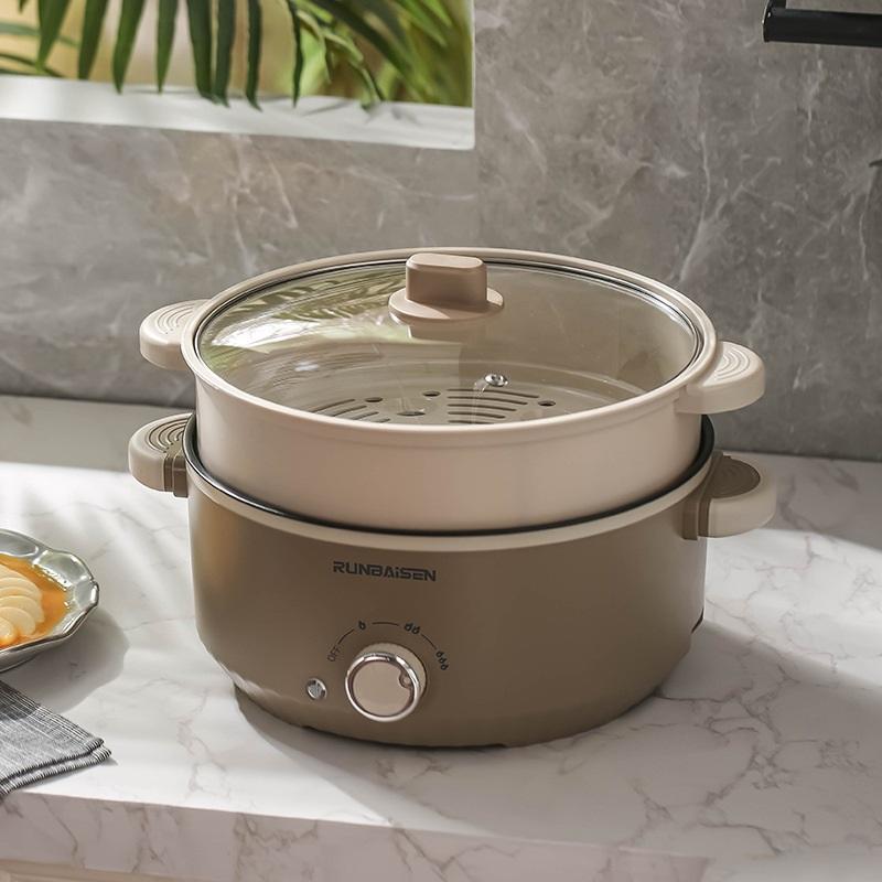 5L Large Capacity Multifunctional Electric Cooker Non-Stick - TikTok ...