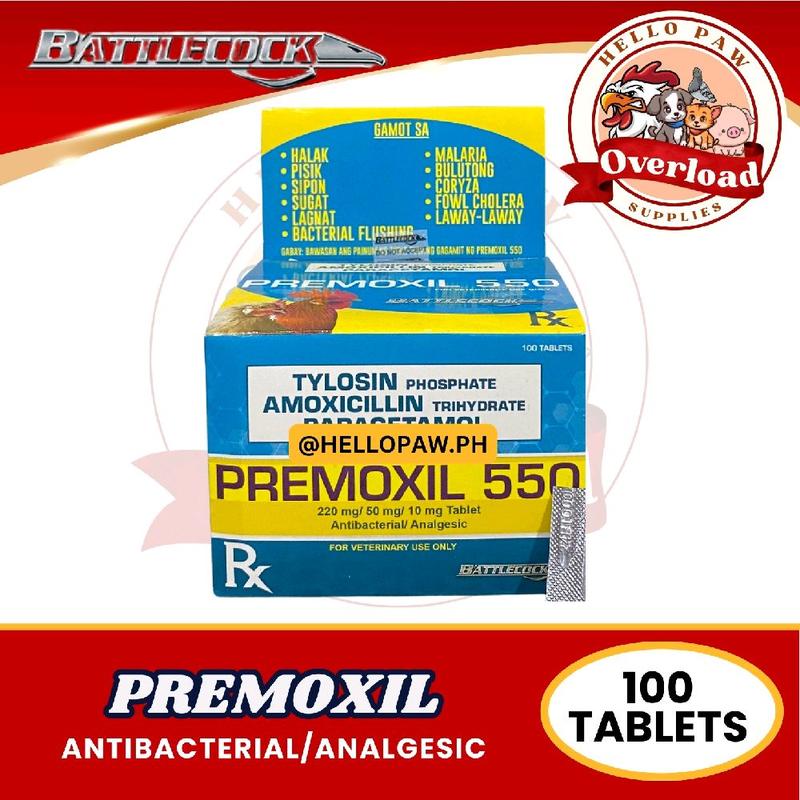 Premoxil 100 TABLETS for gamefowl - TikTok Shop Philippines