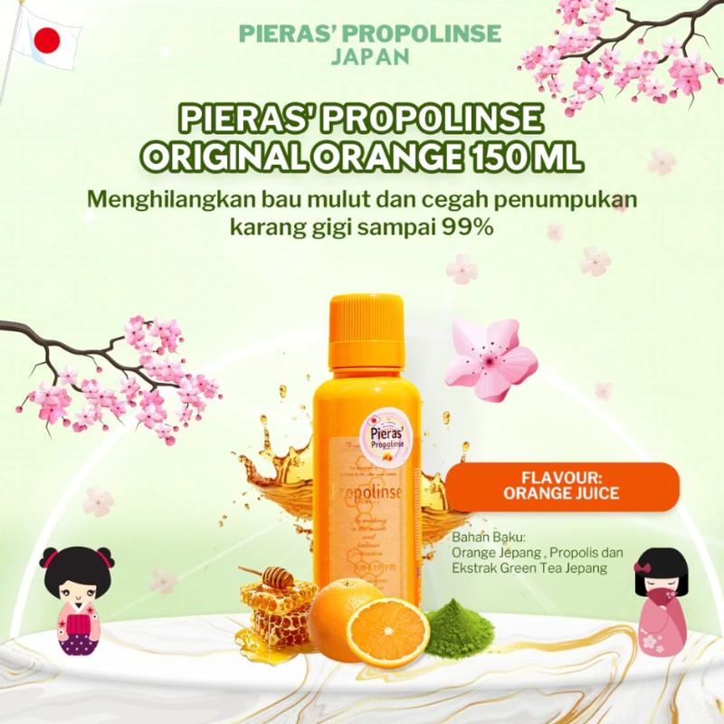 Pieras Propolinse Original Orange Travel Size Mouthwash 150m - Shop ...
