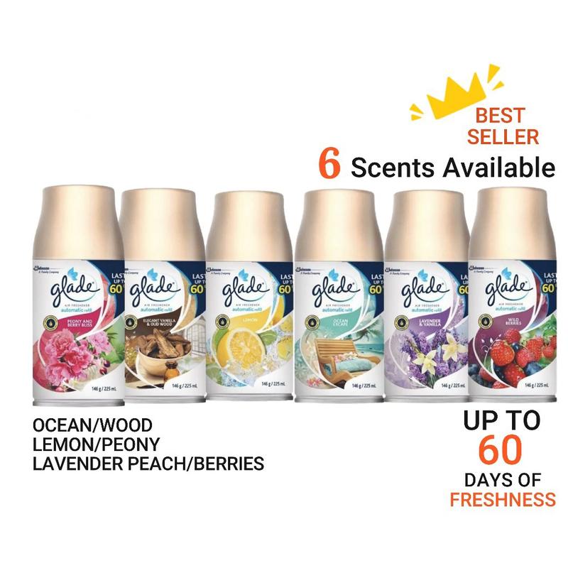 SG Local- Glade Automatic Spray Refill Scent Fragrance Air freshener ...