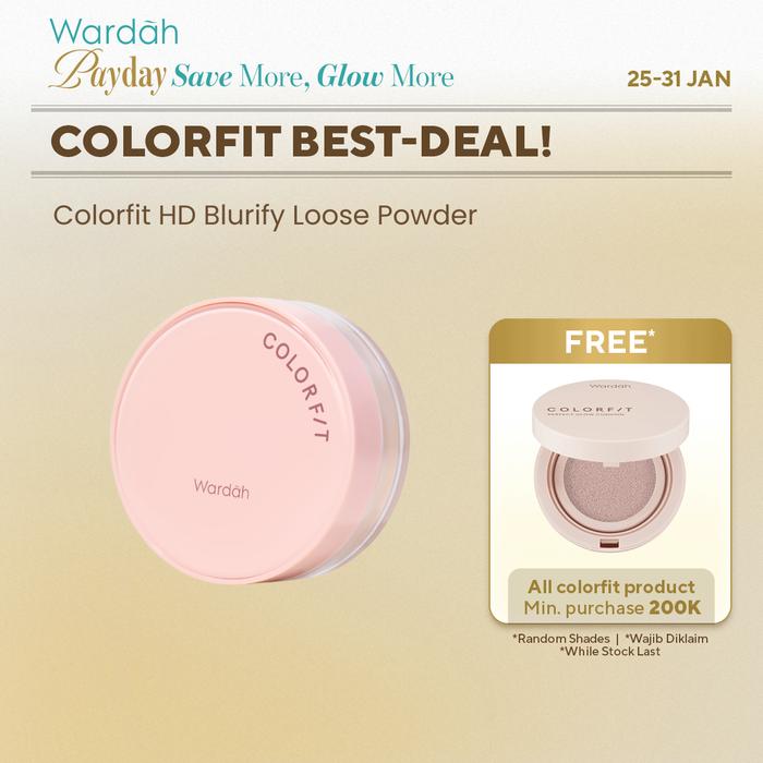 Promo NEW! WARDAH Loose Powder Colorfit HD Blurify Loose Powder - Bedak ...