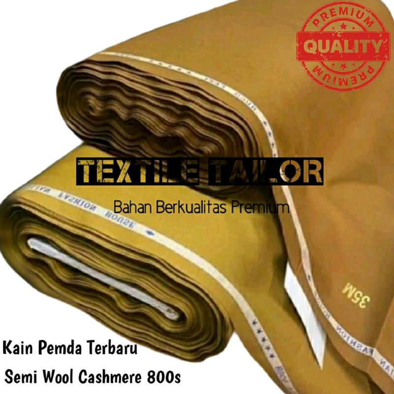 Kain Seragam Pemda Katun Semi wool Anti Kusut Bahan Adem - Shop | Tokopedia