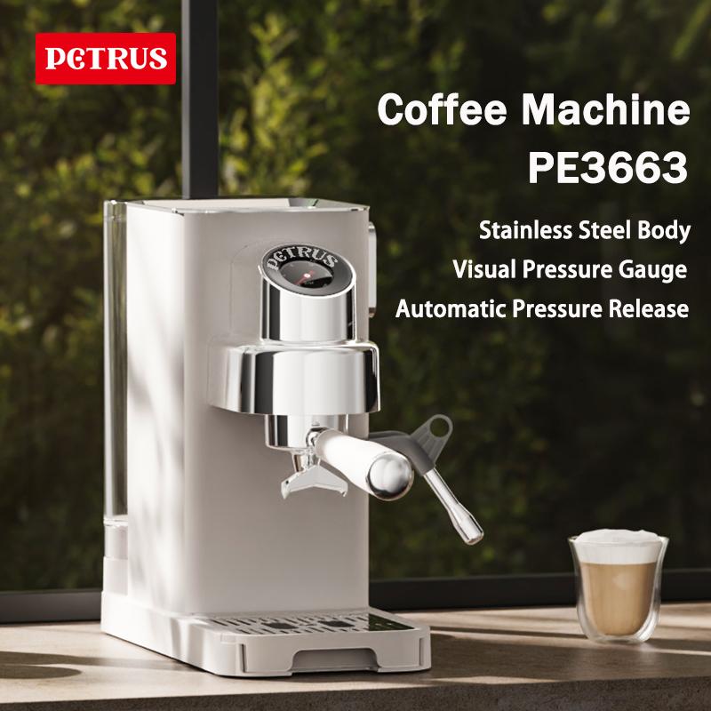 Petrus Coffee Machine Espresso Automatic Pressure Release Coffee ...