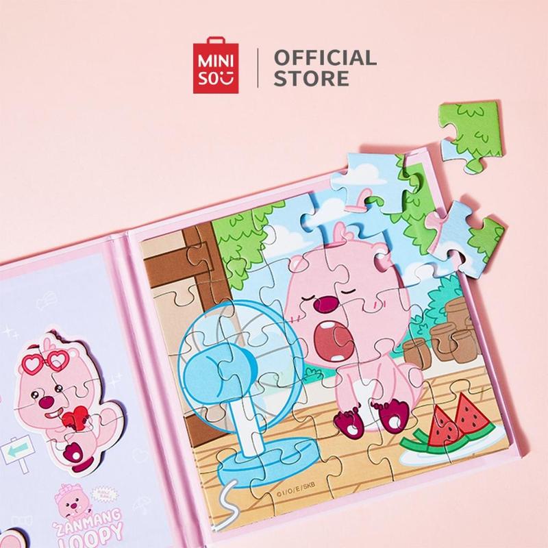 Miniso x Zanmang Loopy Collection Puzzles Membingungkan DIY Story Book ...