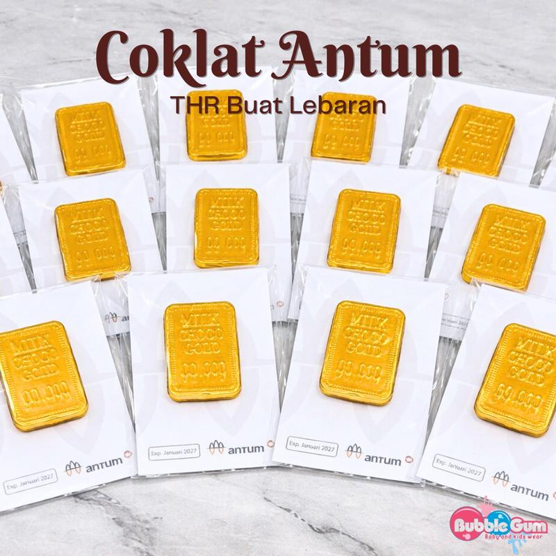 COKLAT EMAS ANTUM - THR Anak Unik Lebaran | Coklat Hadiah Anak Lebaran ...
