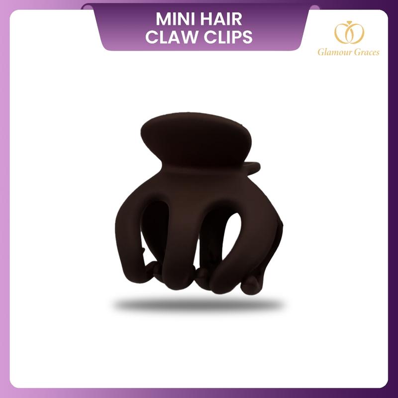 Jeday Doff Mini Hair Claw Clips Jepit Rambut Badai Coklat Doff - Shop ...