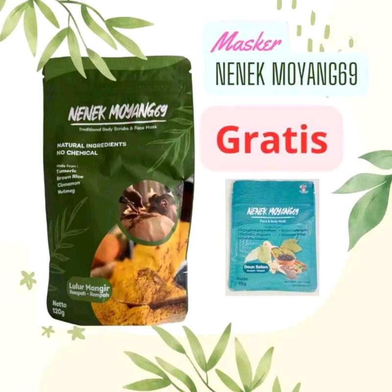 lulur nenek moyang 69 Kulit Kering Kulit sensitif Pemutihan Meringankan - Shop | Tokopedia
