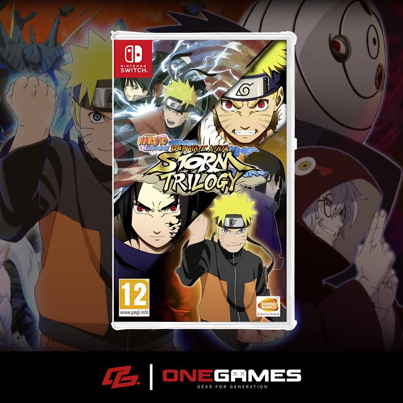 NSW Nintendo Switch Naruto Shippuden: Ultimate Ninja Storm Trilogy ...