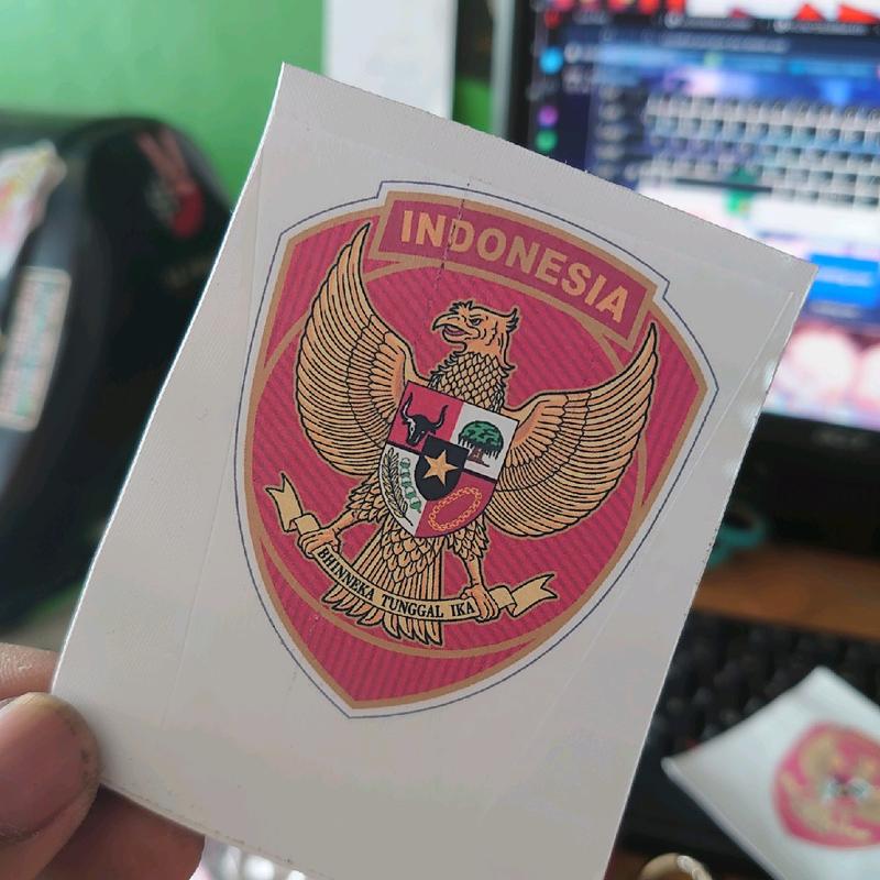 Stiker Logo Timnas Indonesia Sticker Logo Timnas Logo Timnas - Shop ...